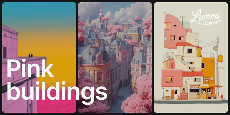 Pink Buildings Images — Free HD Download on Lummi